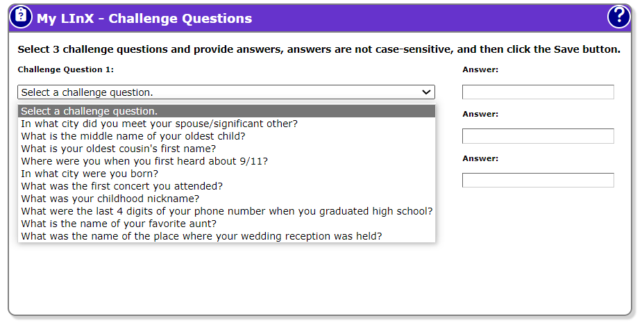 Change Challenge Questions